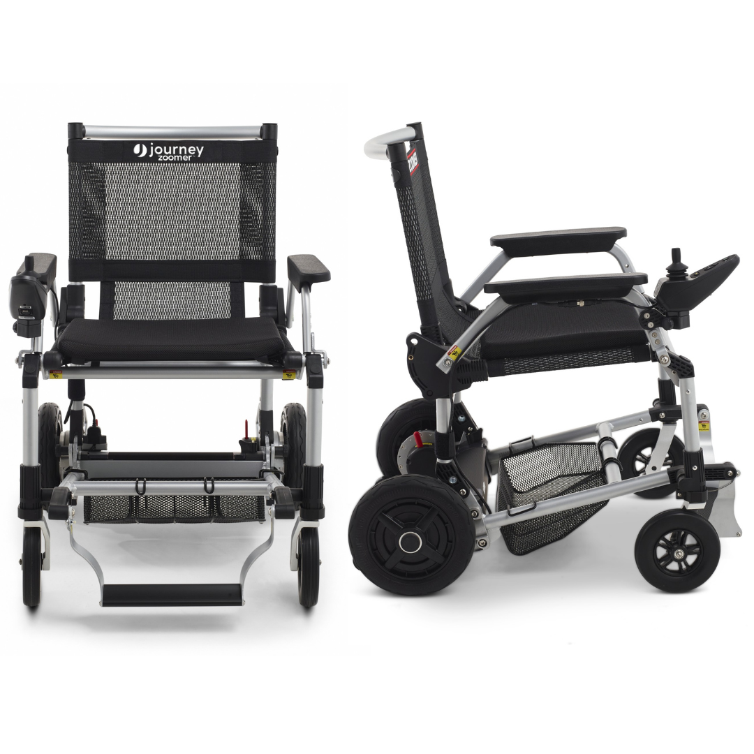 Zoomer Lightweight Folding Power Chair | Portable Power Mobility